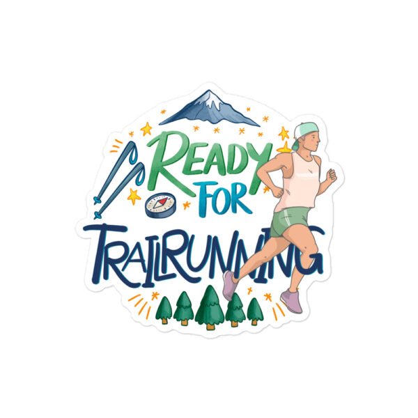 Pegatina Ready for Trail Running | TRAIL SHIRTS